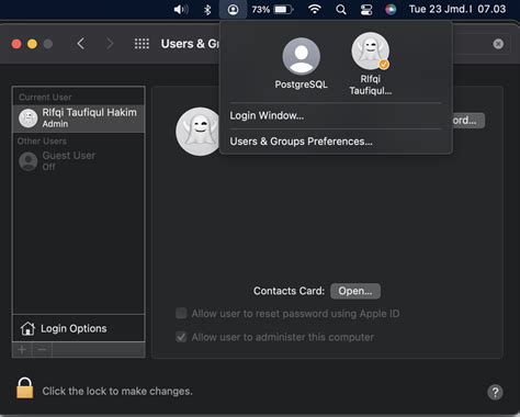 Macos How Can I Delete The Postgresql User In My Mac Because There