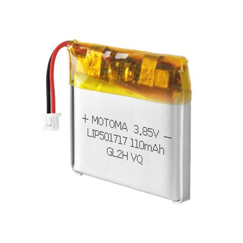 빠른 충전 리튬 폴리머 배터리 385v 110mah