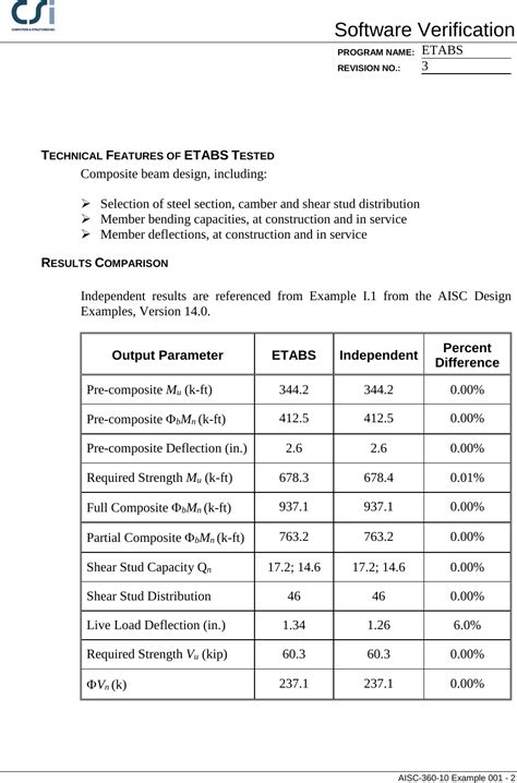 Contents Aisc 360 10 Example 001