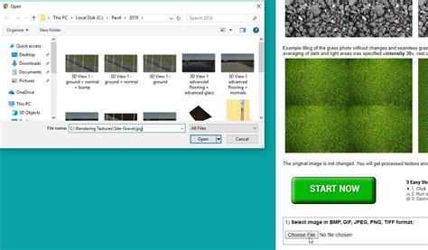How To Make A Seamless Revit Rendering Texture From A Photo Revthat
