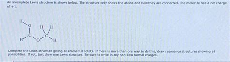 Answered An Incomplete Lewis Structure Is Shown… Bartleby