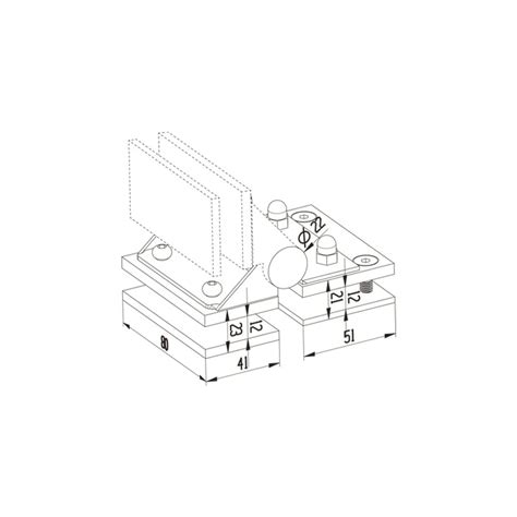 Frameless Glass Pool Gate Hinge Aleader Machinery