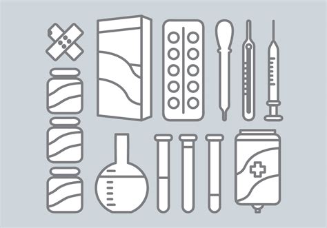Vector Medical Elements 165027 Vector Art At Vecteezy