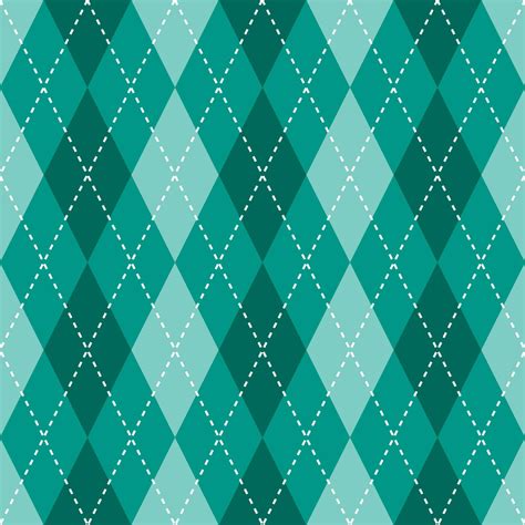 Green Argyle Pattern Argyle Vector Pattern Argyle Pattern Seamless
