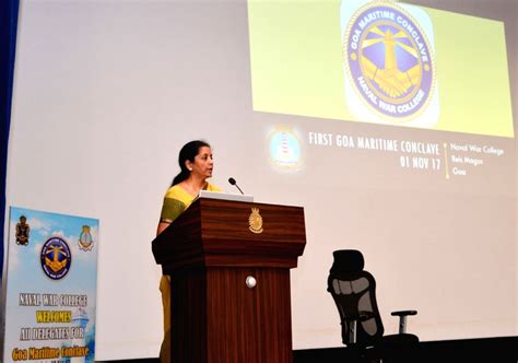 Nirmala Sitharaman Addresses At Goa Maritime Conclave