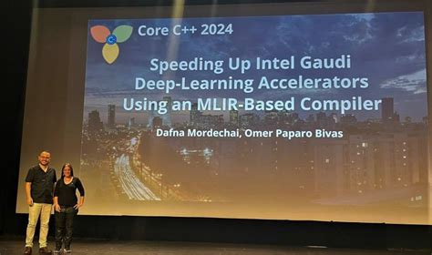 Dafna Mordechai On Linkedin Cpp Corecpp Intelgaudi Gaudi3 Deeplearning Mlir