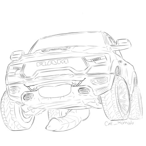Post 6649042 Cars Cat Komodo Inanimate Pickup Truck Ram Trx Truck