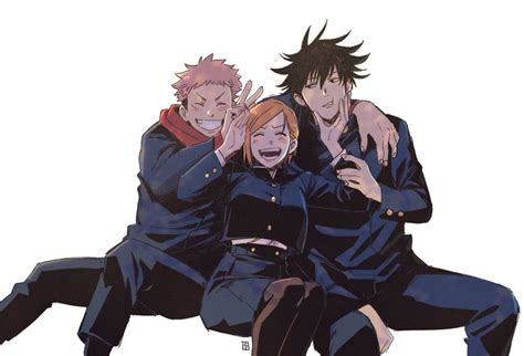Jujutsu Kaisen Megumi Fushiguro Nobara Kugisaki Sukuna Yuji Itadori Jujutsu Kaisen Sexiezpix