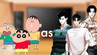 Part 1 LOOKISM Shinchan React To Shinchan Mas Doovi