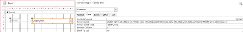 Vba Populate A Multi Column Combobox With A 2d Array On Access