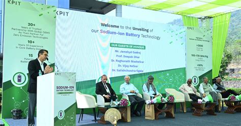 Kpit Technologies Unveils Indias First Sodium Ion Battery Technology