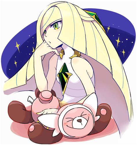 Mur Mu Mu Lusamine Pokemon Stufful Nintendo Pokemon Pokemon Sm