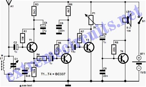Economical Transistor Radio Eeweb Transistor Radio Electronic Circuit Projects Radio Design