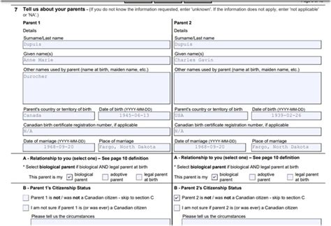 Canadian Citizenship By Descent Course How To Fill Out Cit 0001