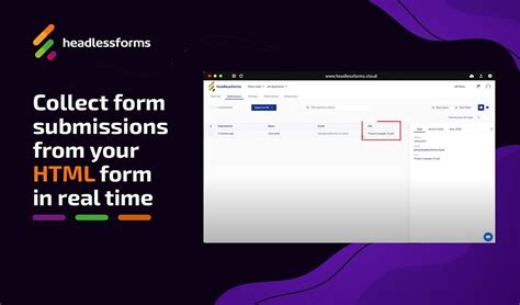 Headlessforms Form Backend Build High Quality Html Forms Betalist