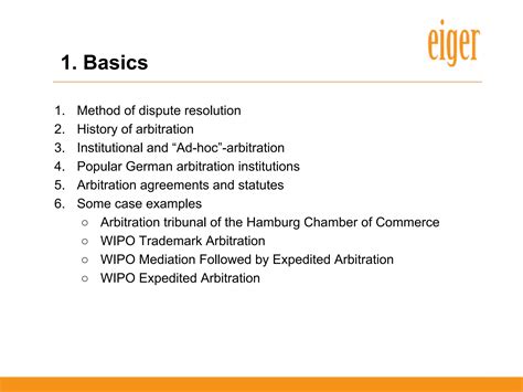 Arbitration In Germany Advantages And Disadvantages From A German