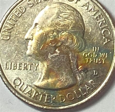 2016 D West Virginia Quarter Error Improperly Annealed Planchet Ebay