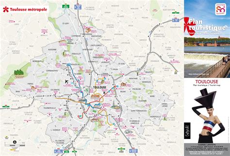 Plan Touristique De Toulouse Plan Touristique De Toulouse