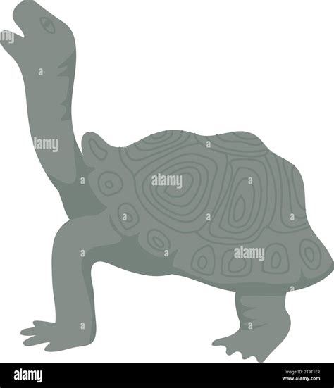Galapagos Turtle Statue Stock Vector Image And Art Alamy