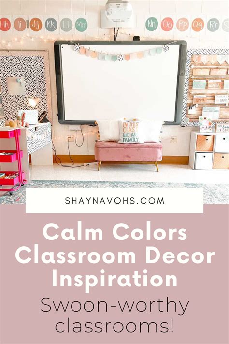 Modern Calm Classroom Decor Inspiration Shayna Vohs