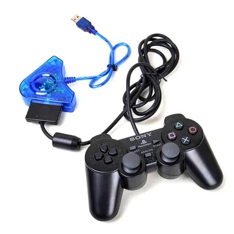 Adapter For PS1 PS2 Playstation 1 2 To PC USB Game 2 Controller Converter Gamepads Dual Pads