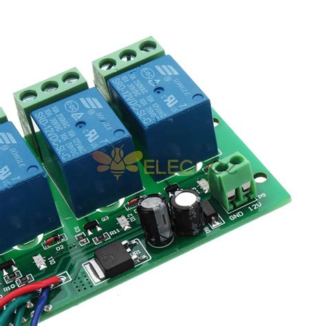 Elecbee V Channels Capacitive Touch Button Switch Module With Relay And Self Locking