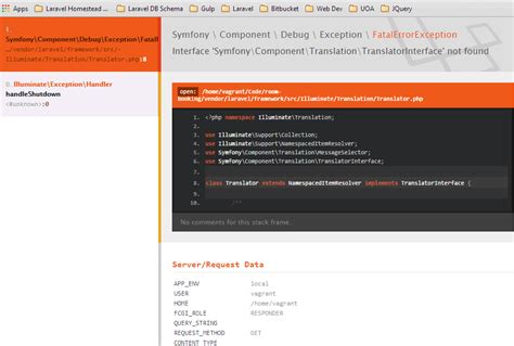 [fixed] bllim laravel4 datatables package errors after installation ~ phpfixing