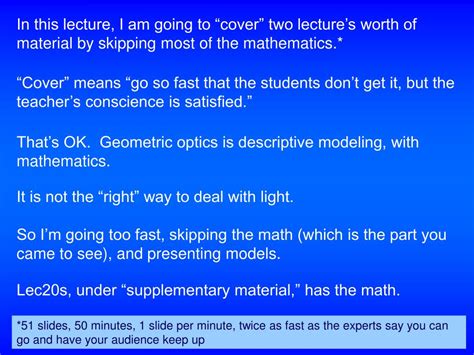PPT Geometric Optics PowerPoint Presentation Free Download ID 745939