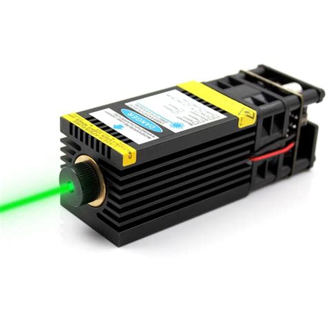 520nm 1w Green Laser Module 12v Focusable Diy Laser Head 1000mw Diode