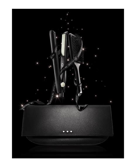 Ghd Gold Hair Straightener T Set With Paddle Hair Brush And Bag
