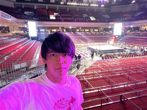 安齊勇馬 On Twitter 両国国技館に到着！ Alltogetheragain Ajpw Njpw Noah Ghc