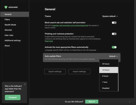 `hover` Buttons Should Be Less Bright Contrast In Dark Mode · Issue 2191 · Adguardteam