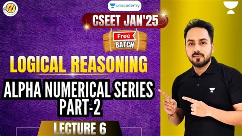 Alpha Numerical Series 2 Free Cseet Jan25 Batch Logical Reasoning