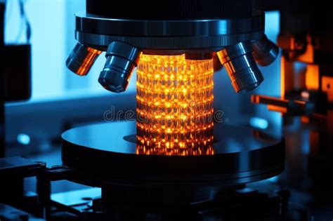 Advanced Microscopy Revealing Intricate Structures Of A Sample Under