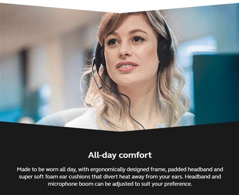 Jabra Biz Qd Duo Low Cost Professional Corded Headset For All Day Conversations