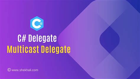 understanding c delegates with examples shekh ali s blog