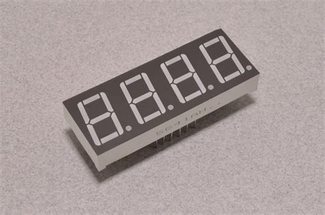 7 Segment Display Red Numeric Display Bc Robotics