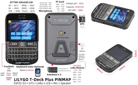 Lilygo T Deck Plus Meshtastic Esp32 S3 Lora 89 915mhz