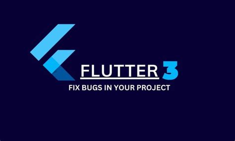 Fix Bugs In Your Flutter App By Saadmushtaq Fiverr