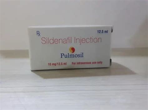 12 5ml Pulmosil Sildenafil Injection At ₹ 1756 Piece In Surat Id 2852228064430