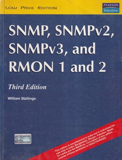 SECOND HAND BOOK SNMP SNMPV2 SNMPV3 AND RMON 1 AND 2 PEARSON Pragationline Com