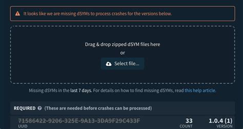 Ios Cant See Symbolicated Crash Report On Fabric Stack Overflow