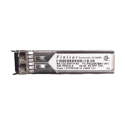 Finisar Ftlf8524p2bnv N1 4gbs 1000base Sx 多模光纤 850nm 500m 双工 Lc 连接器