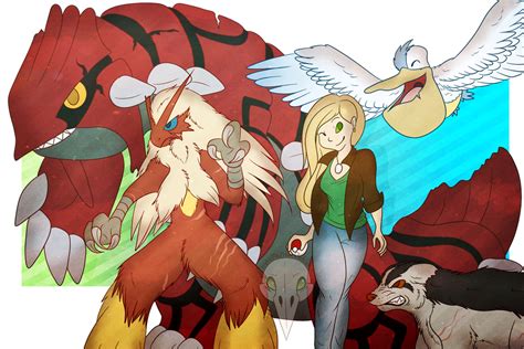 Omega Ruby Champions By Closetmentalpatient On Deviantart