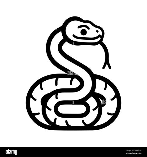 Anaconda Icon Or Modern Line Symbol Vector Line Art And Icon Design