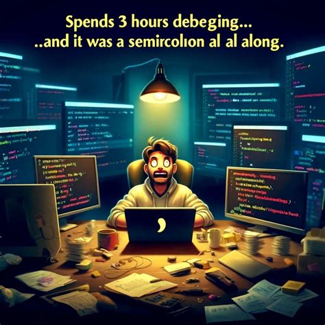 Pawanputra Technology On Linkedin Devhumor Codelife Semicolonstruggle Debuggerdiaries