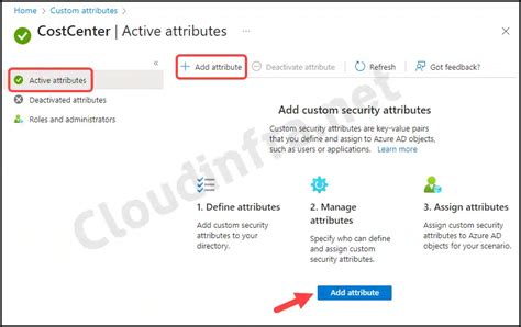 Create And Assign Custom Security Attributes In Entra Id