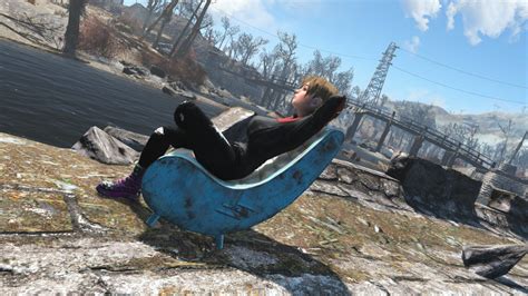 Lounge Chair Animation Replacer モーション Fallout4 Mod データベース Mod紹介・まとめサイト