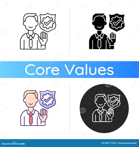 Integrity Icon Simple Element Vector Illustration 159959634