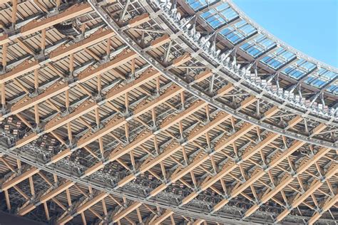 Kengo Kuma Designed New National Stadium Completed In Tokyo